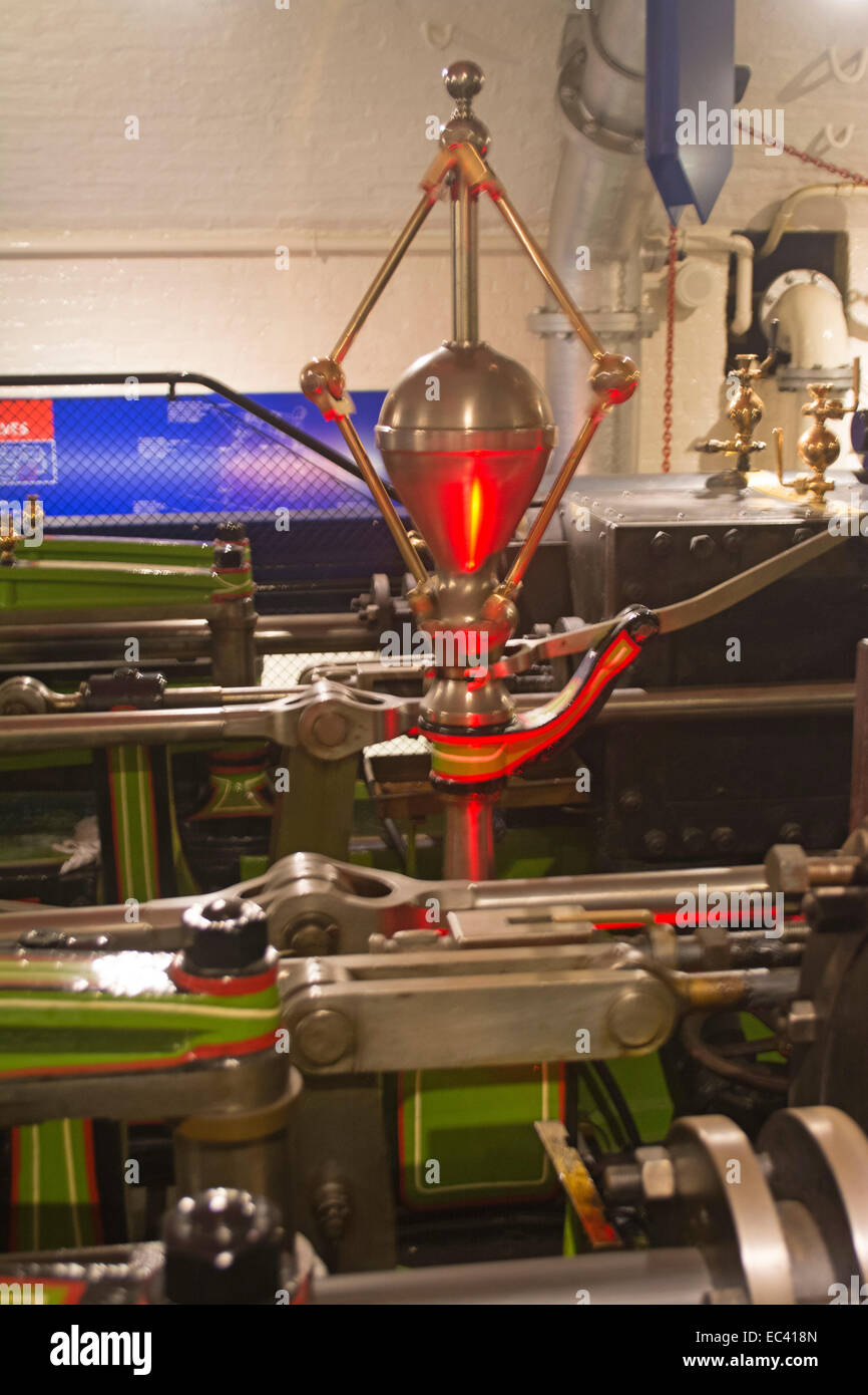 Parts of the original steam engines: a 360 hp horizontal twin-tandem ...