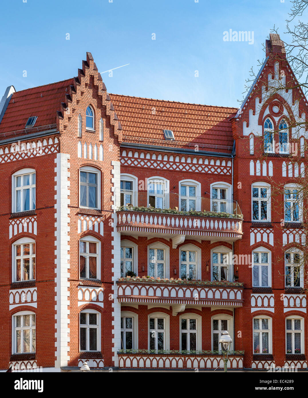 old Berlin residential house Stock Photo - Alamy