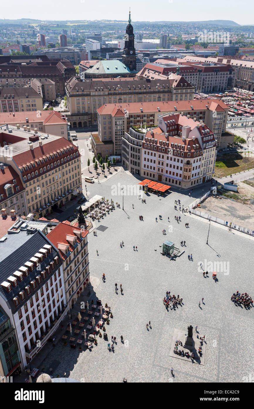 View of a part of Dresden city center Stock Photo - Alamy
