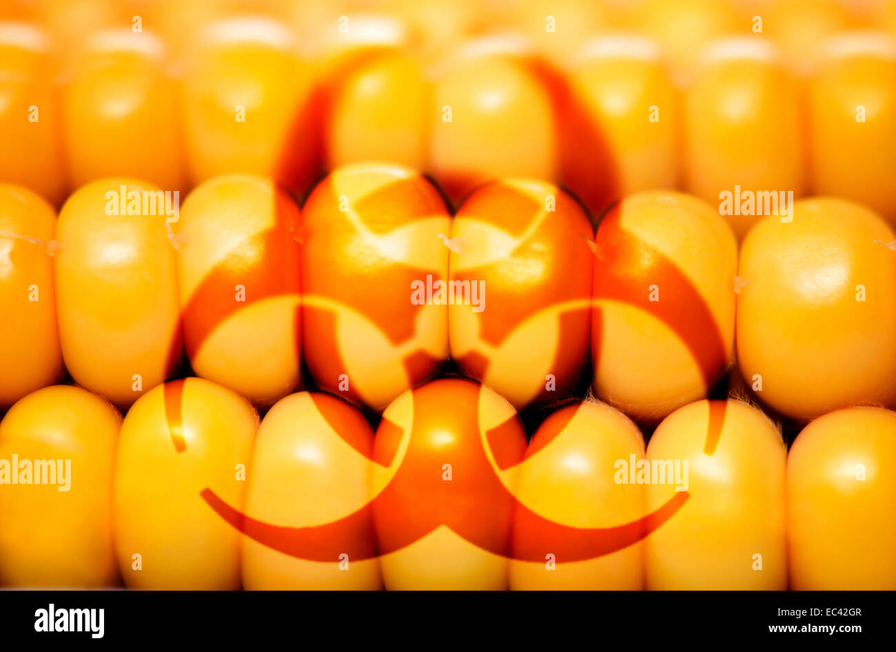 Corn and biohazard sign hi-res stock photography and images - Alamy