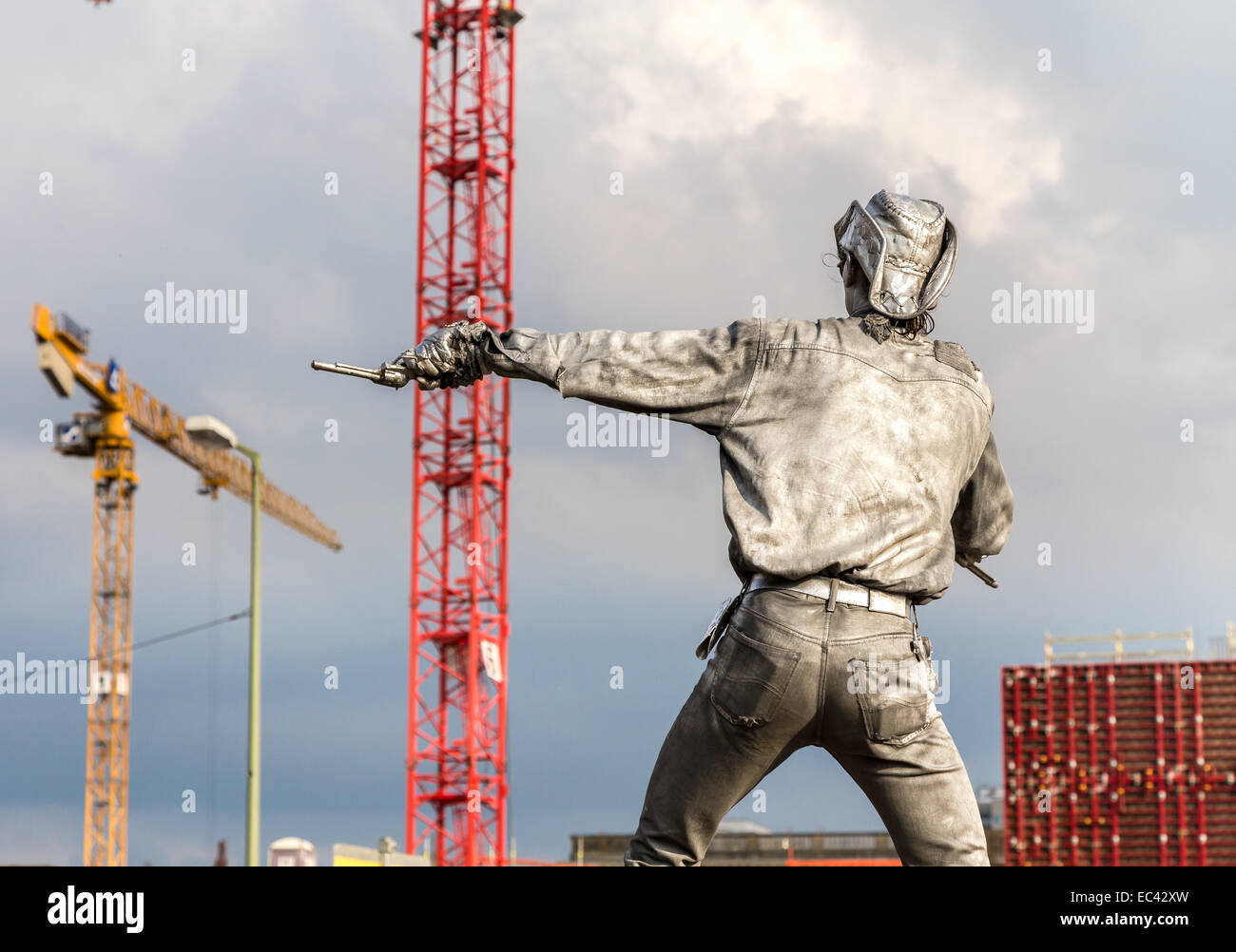 Construction cowboy hi-res stock photography and images - Alamy
