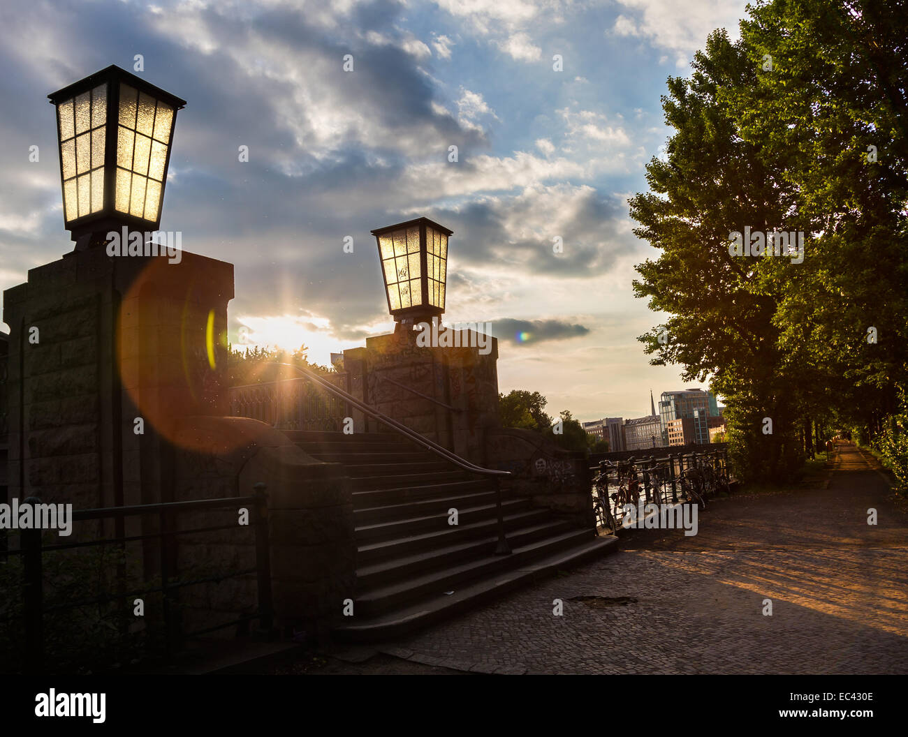 stairs in the sun Stock Photo - Alamy