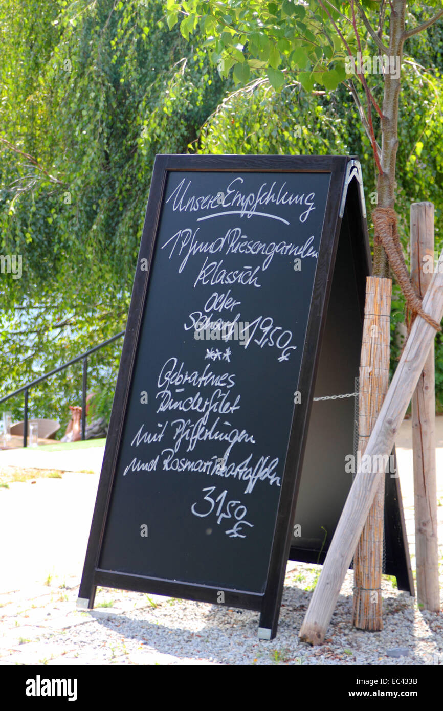 Menu recommendation hi-res stock photography and images - Alamy