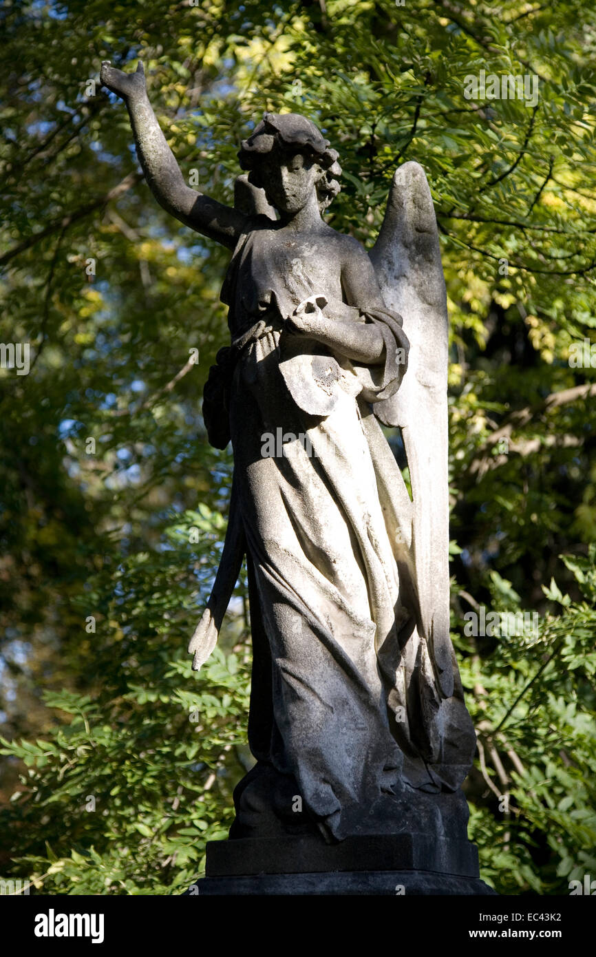 Angel Statue, Ostfriedhof, Munich, Germany Stock Photo - Alamy