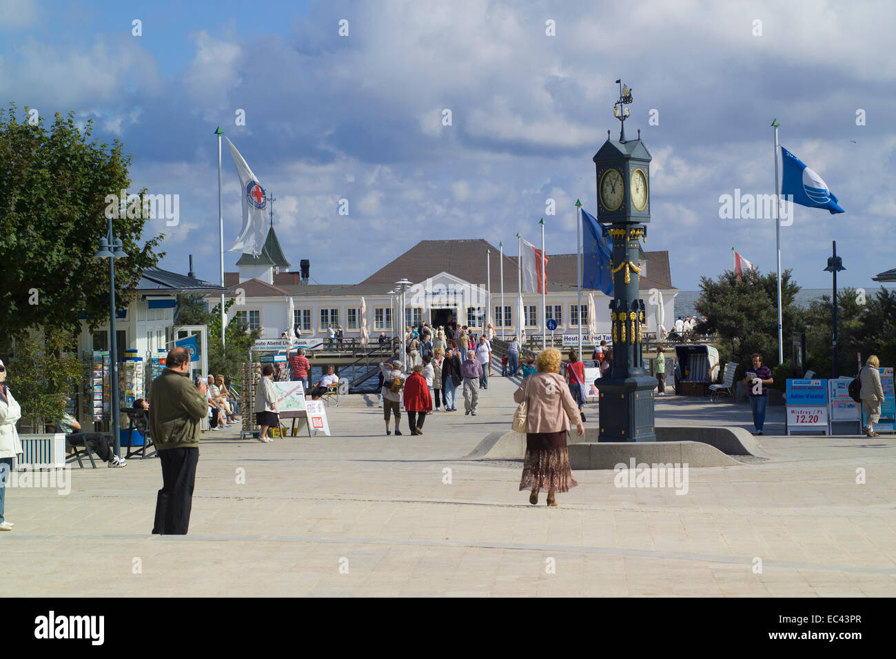 Ahlbeck baltic island Stock Photo - Alamy