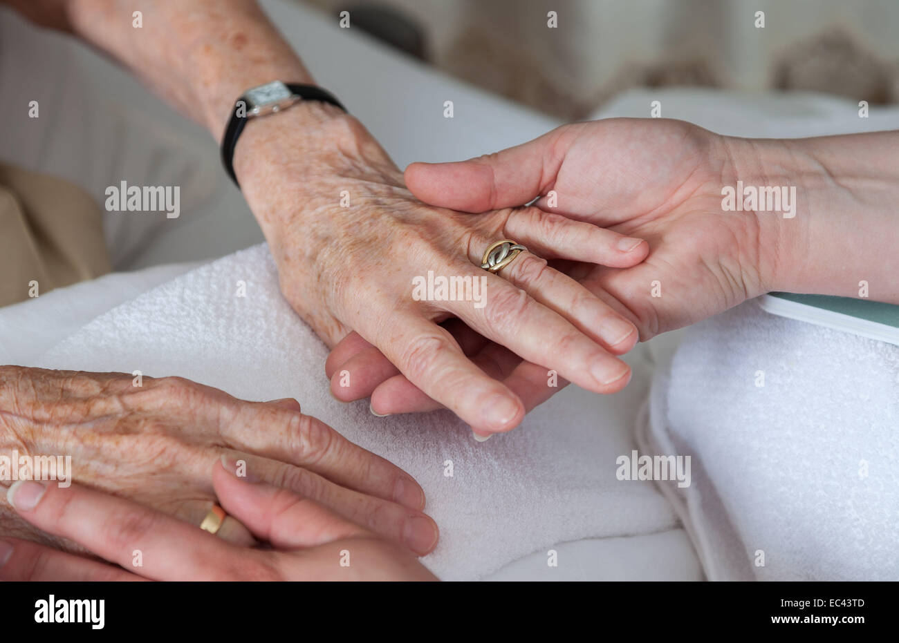 Nursing education hands hi-res stock photography and images - Alamy