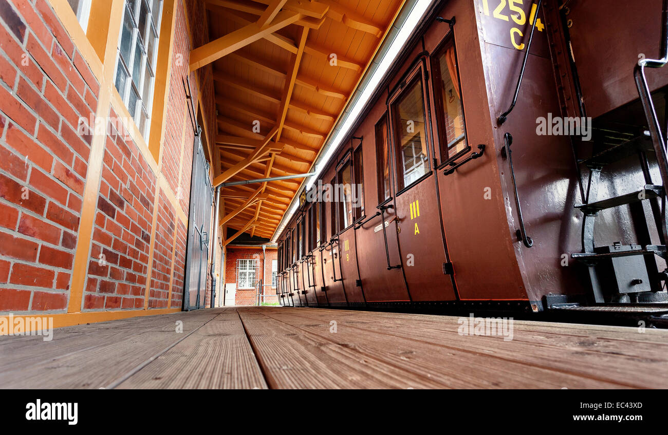 restored Prussian compartment coaches of the genus C 3 from the year ...