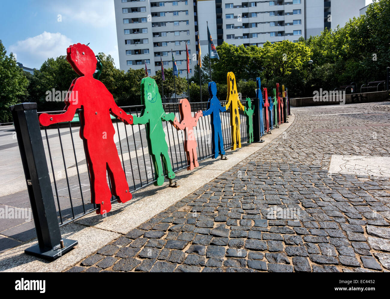Figures at a children s playground Stock Photo - Alamy