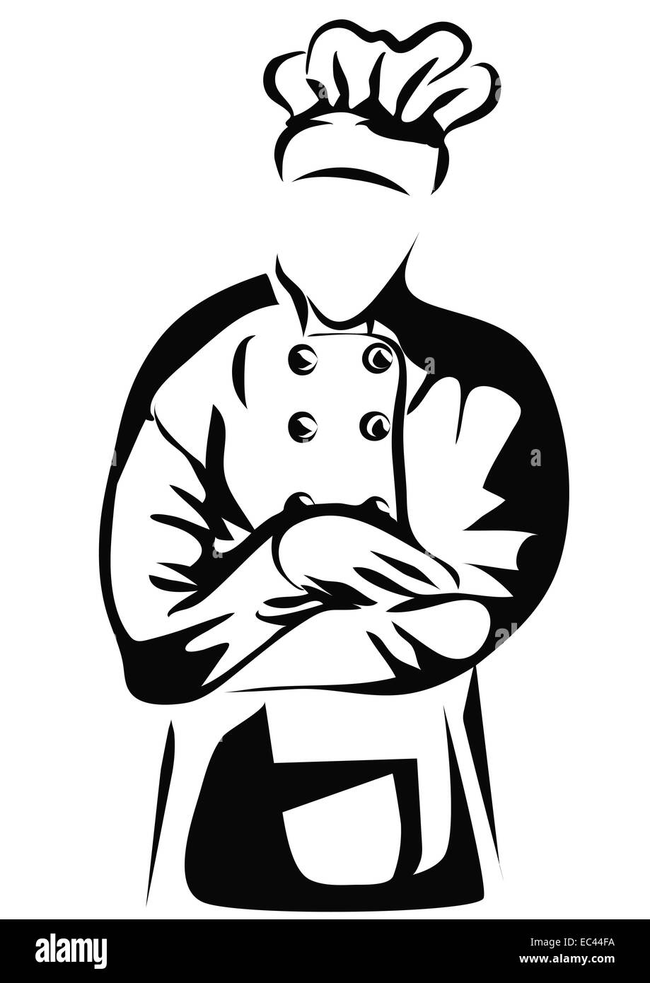 chef folded arms Stock Photo - Alamy