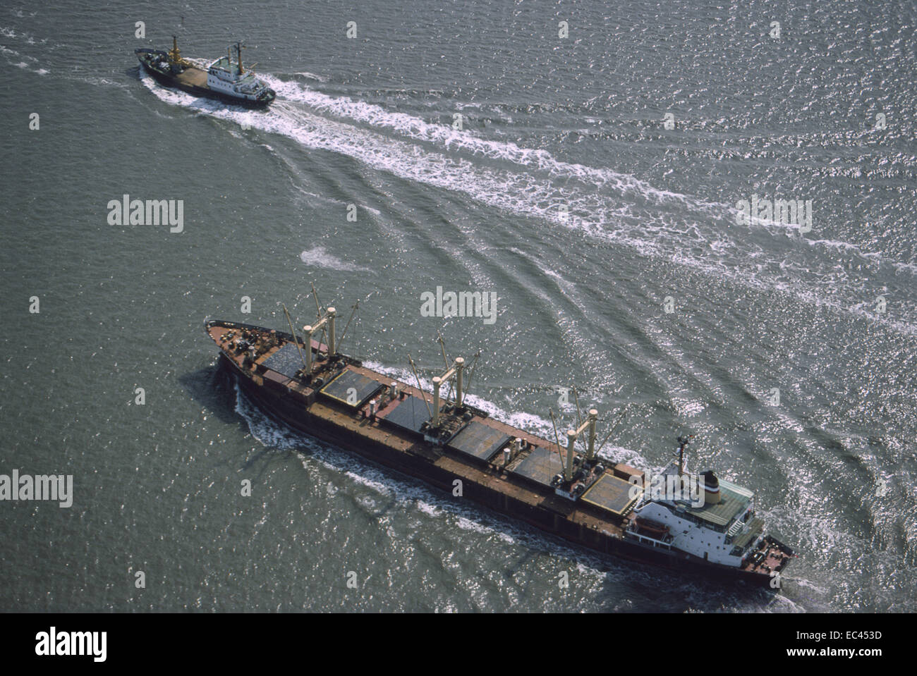 bulk freighter 1982 Stock Photo - Alamy