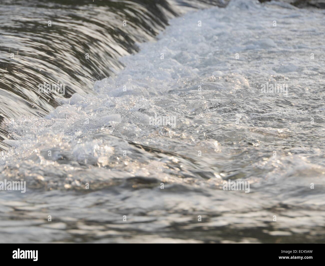 Beautiful view of flowing water Stock Photo - Alamy