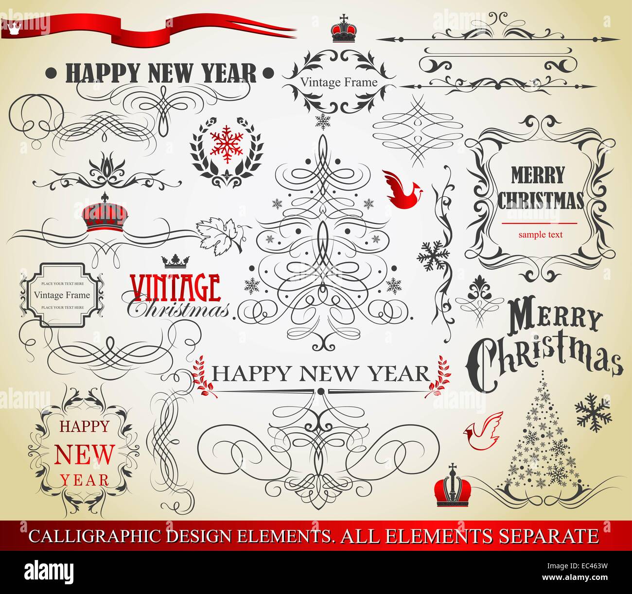 Classic page decoration hi-res stock photography and images - Alamy