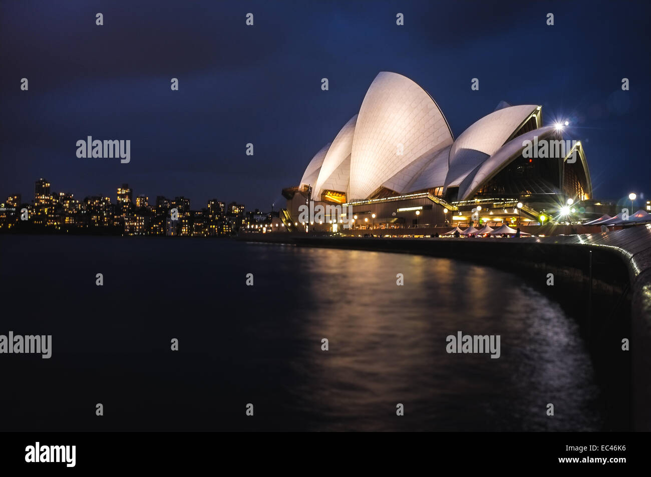 Sydney Opera House at night Stock Photo - Alamy
