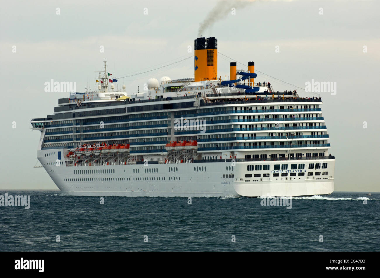 Cruise ship Costa Atlantica on the high seas Stock Photo - Alamy
