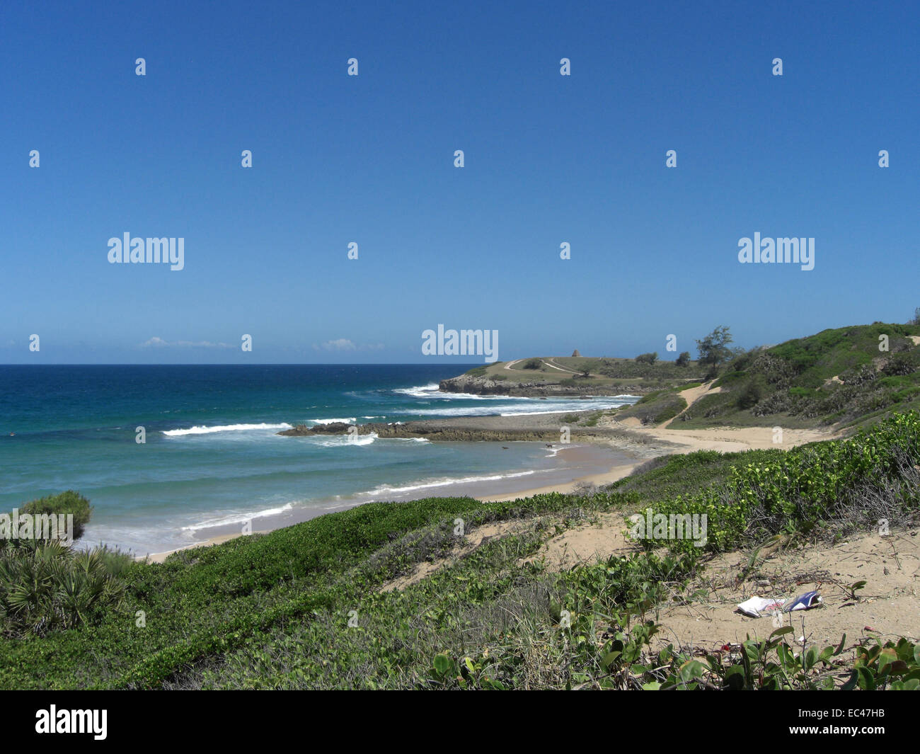 Beach in Tofinho Tofo, Inhambane, Mozambique Stock Photo - Alamy