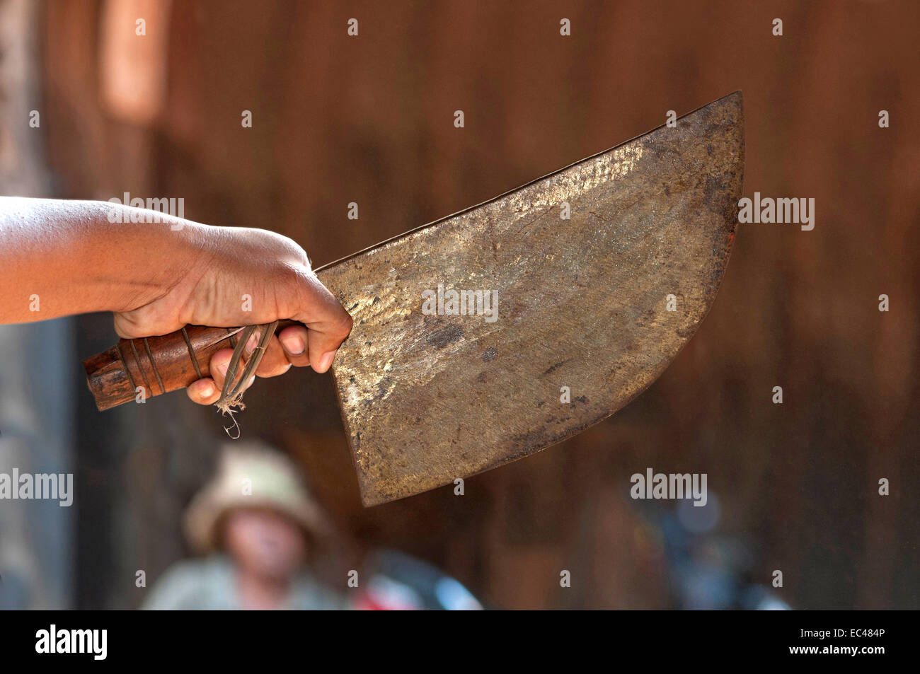 Traditional forged cleaver hi-res stock photography and images - Alamy