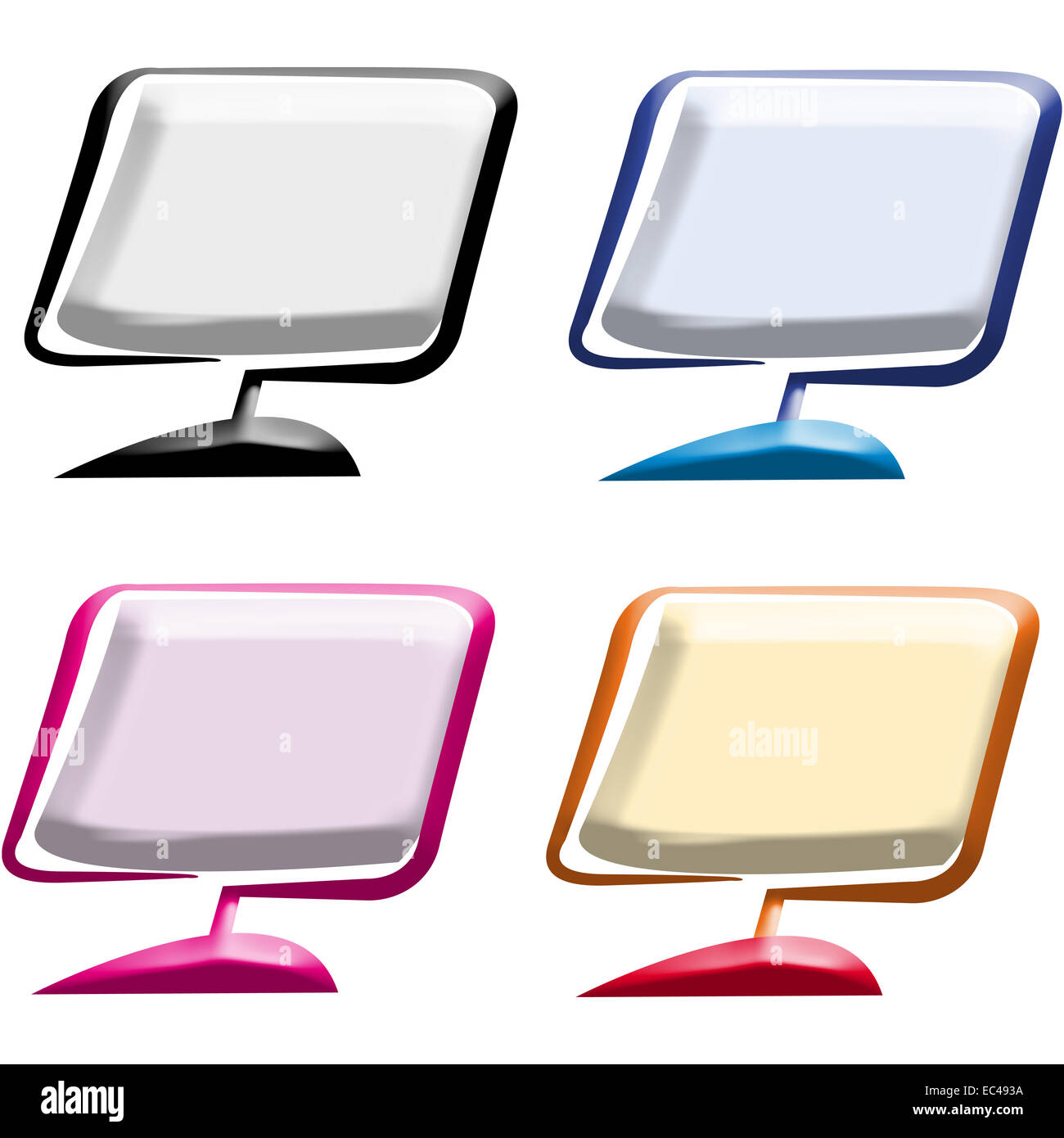 Graphical screens hi-res stock photography and images - Alamy