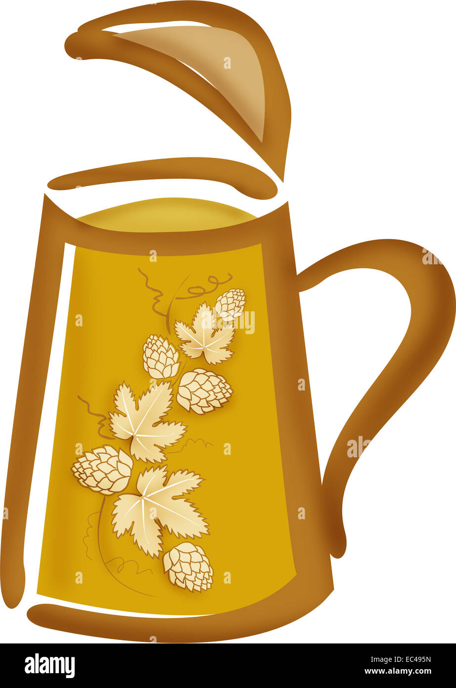 Beer drawing hi-res stock photography and images - Alamy