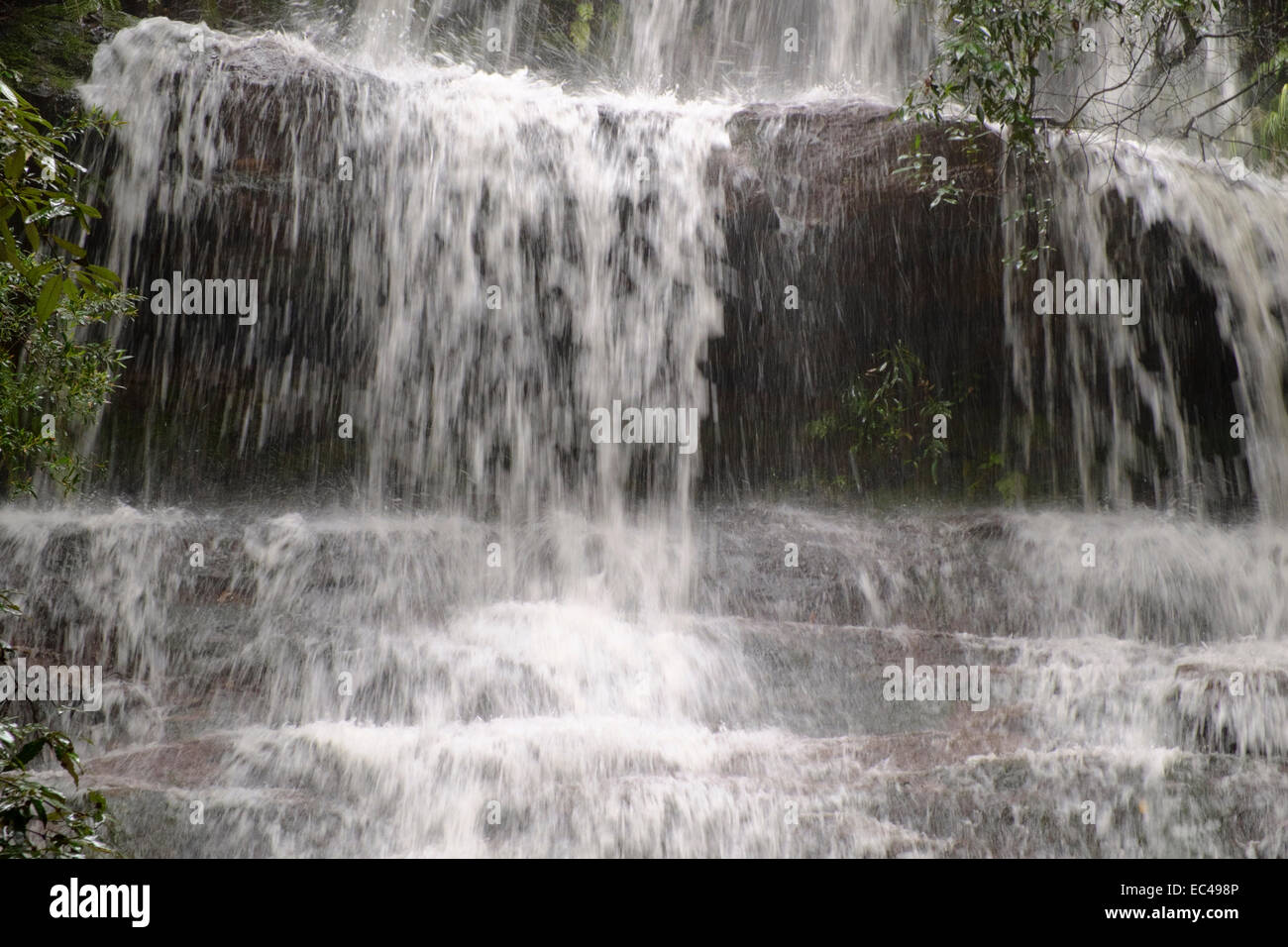 Waterfall near McCarrs Creek Stock Photo - Alamy