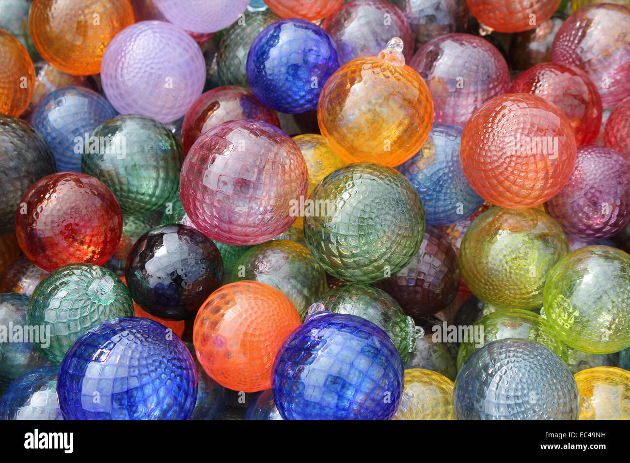 Balls in different colours Stock Photo - Alamy
