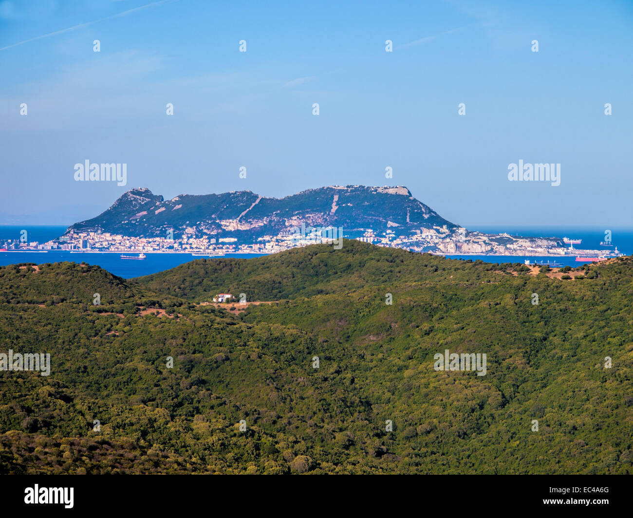 The British Crown Colony of Gibraltar Stock Photo - Alamy