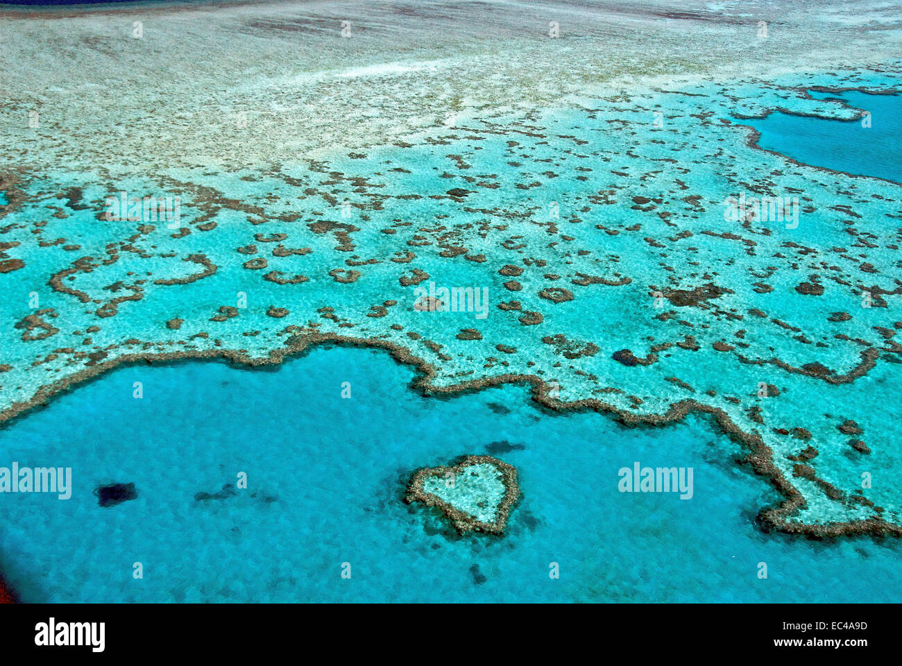 Reefs and atolls of the Great Barrier Reef, Australia Stock Photo - Alamy