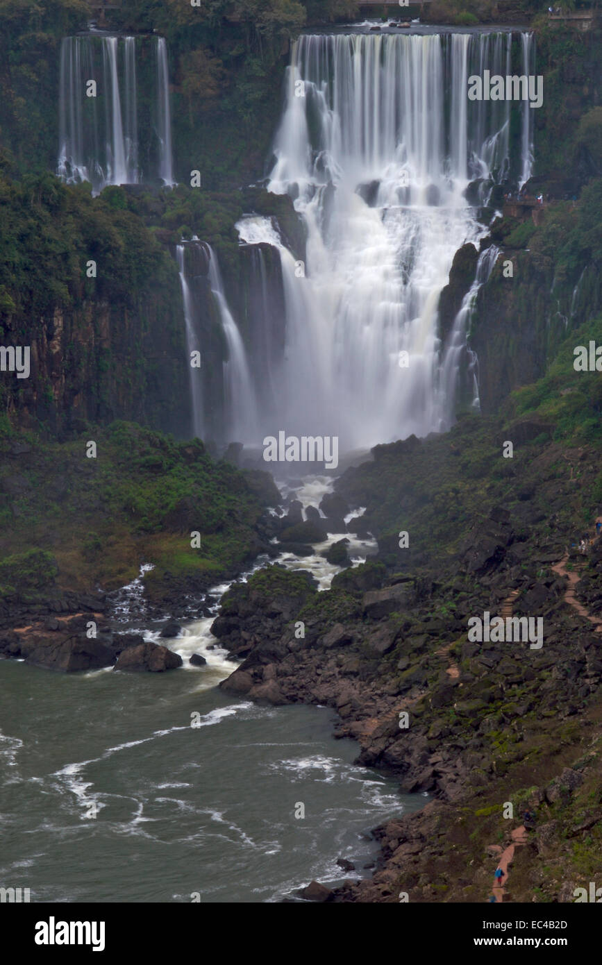 Iguacu Waterfall, UNESCO World Heritage, Brazil Stock Photo - Alamy