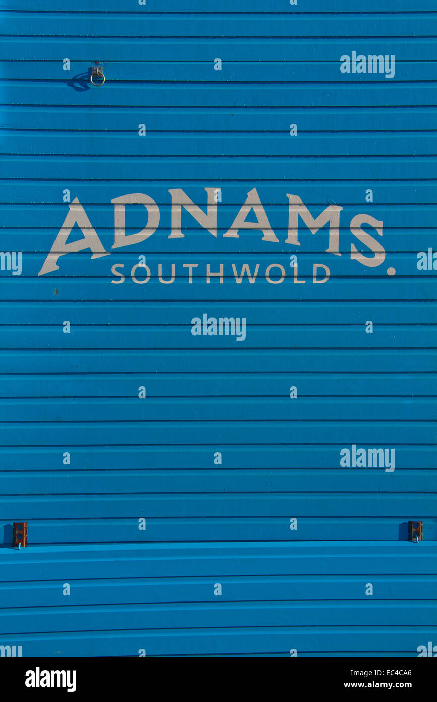 Adnams Brewery sign, Suffolk, UK Stock Photo - Alamy