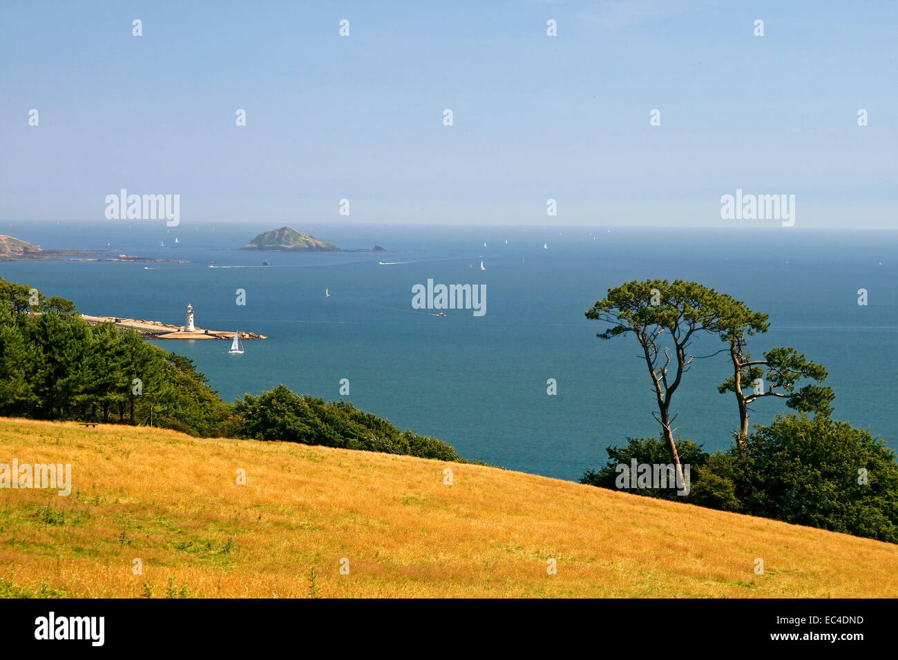 Maker, little town near Cawsand, Southwest England, Cornwall, United ...