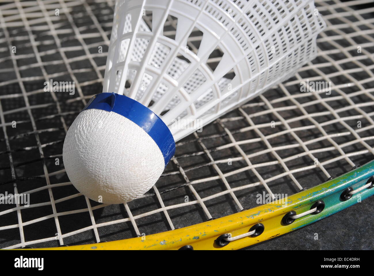 Blue badminton ball hi-res stock photography and images - Alamy