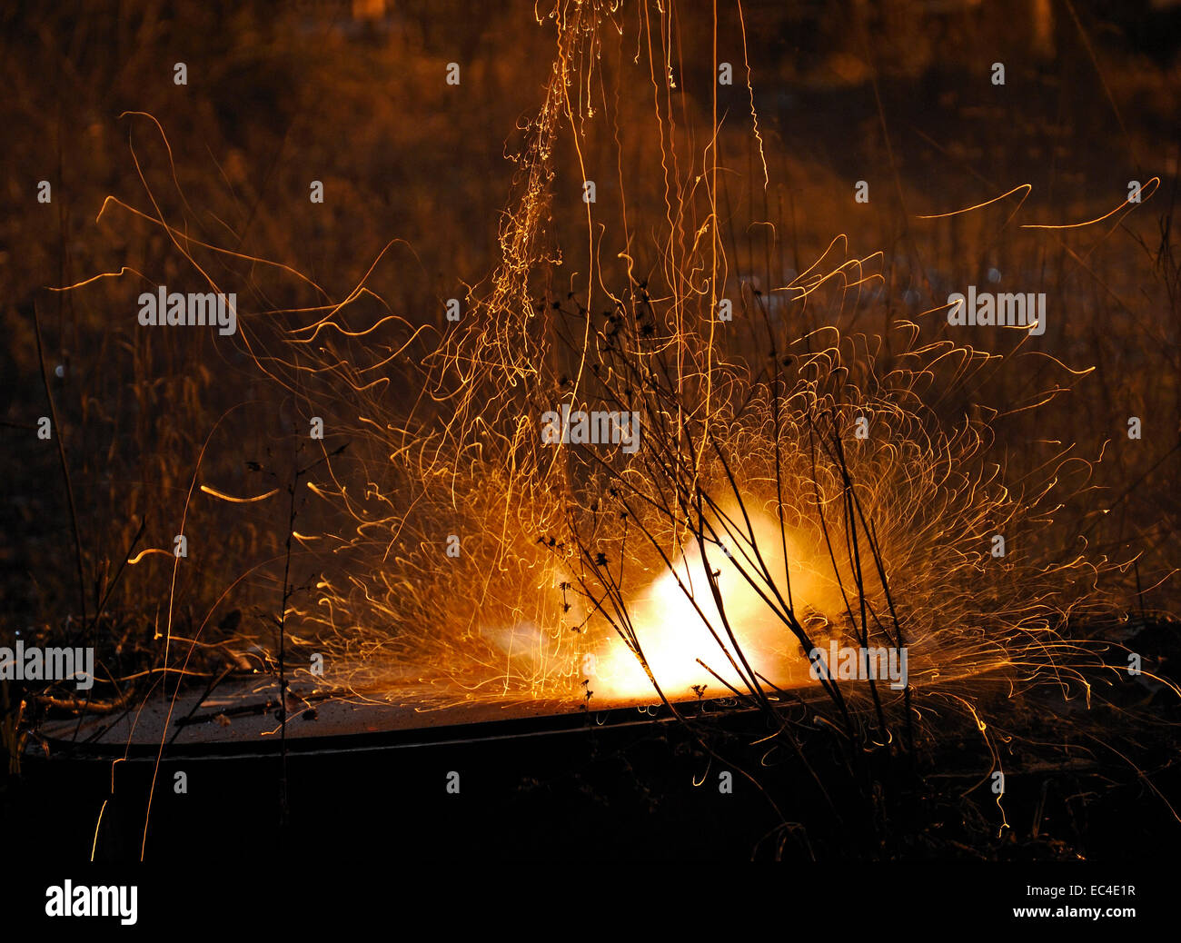 Explosion fire firecracker hi-res stock photography and images - Alamy