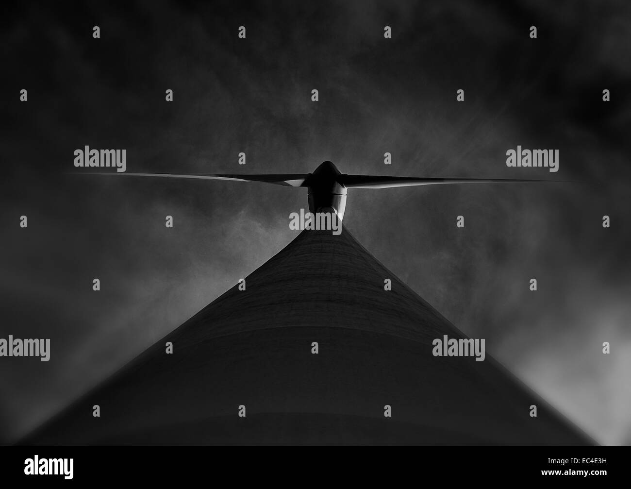 Windmill perspective Black and White Stock Photos & Images - Alamy