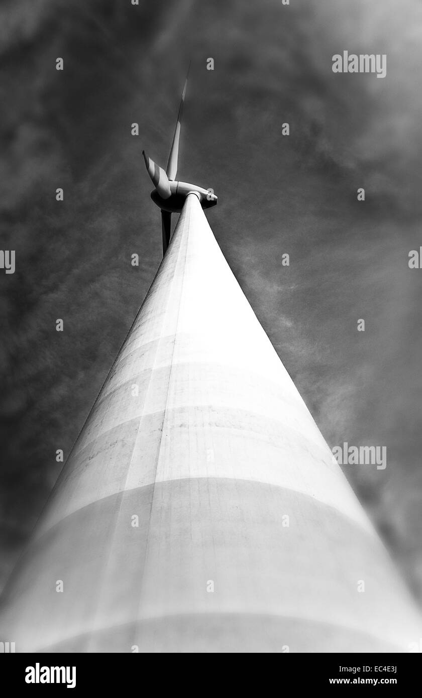 Windmill perspective Black and White Stock Photos & Images - Alamy