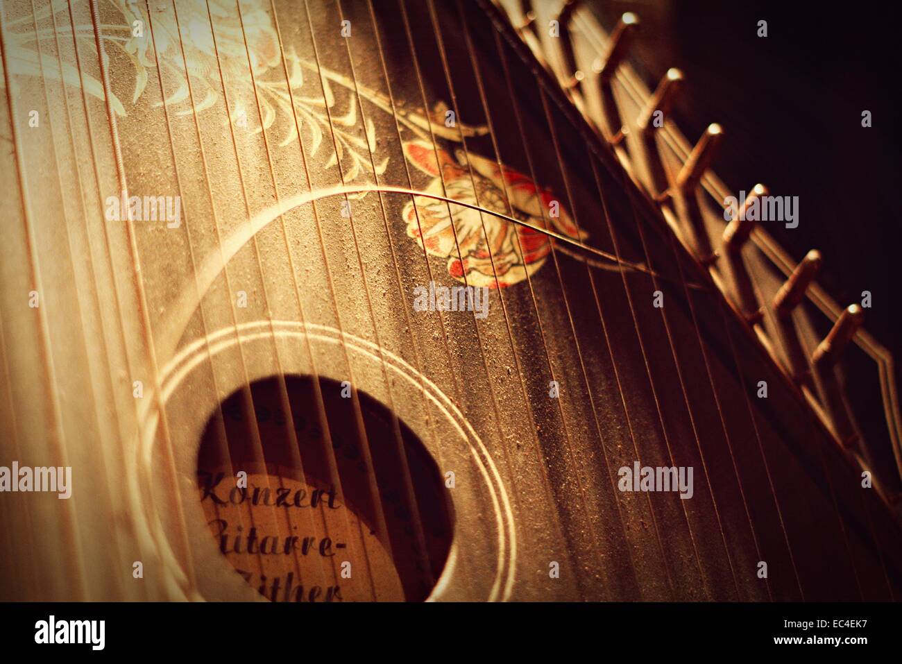 Old string instrument Stock Photo - Alamy