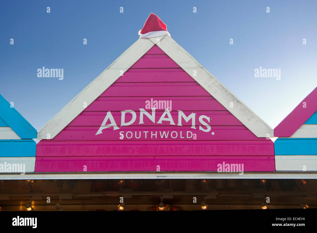 Part of the Adnams stall, Christmas Fayre, Jimmy's Farm, Ipswich ...