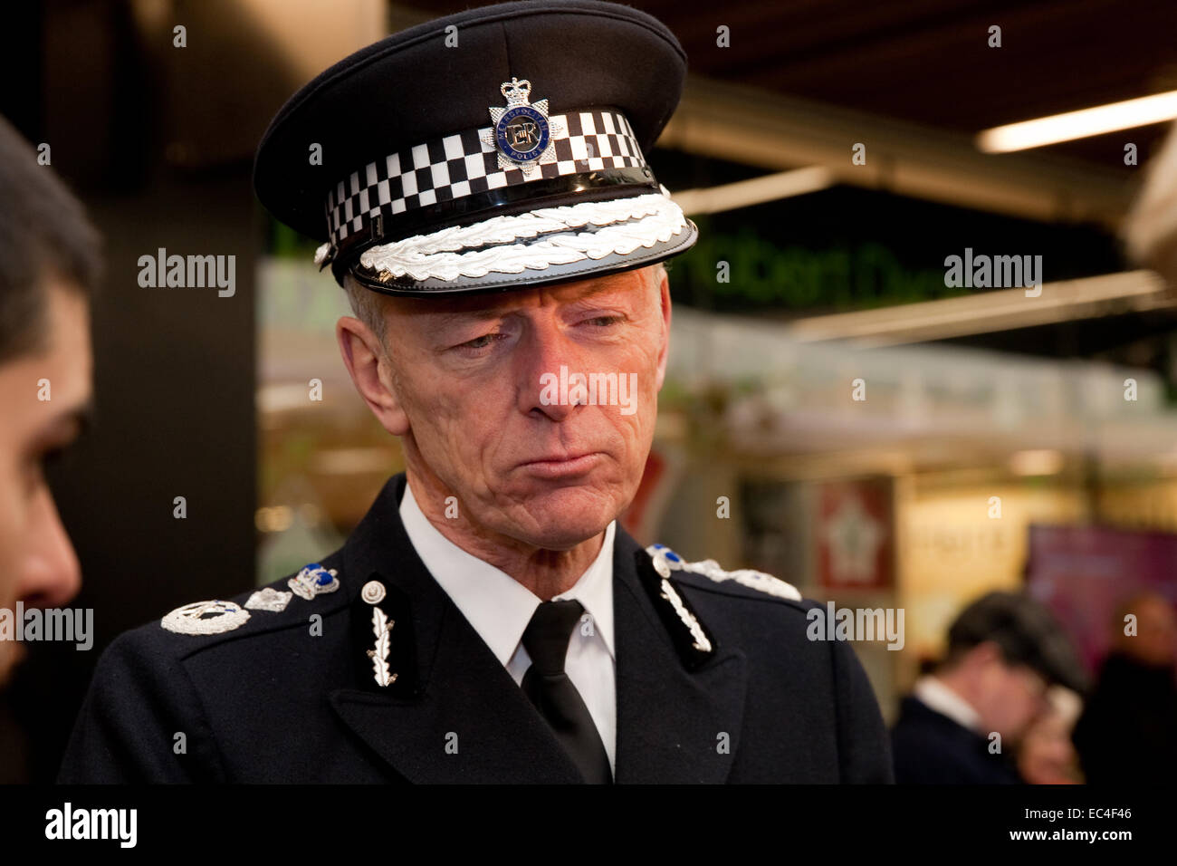 The Metropolitan Police Commissioner Sir Bernard Hogan-Howe took a ...