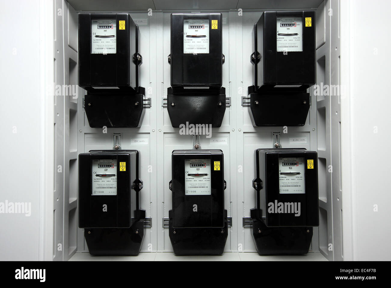 rotating electric meter Stock Photo - Alamy