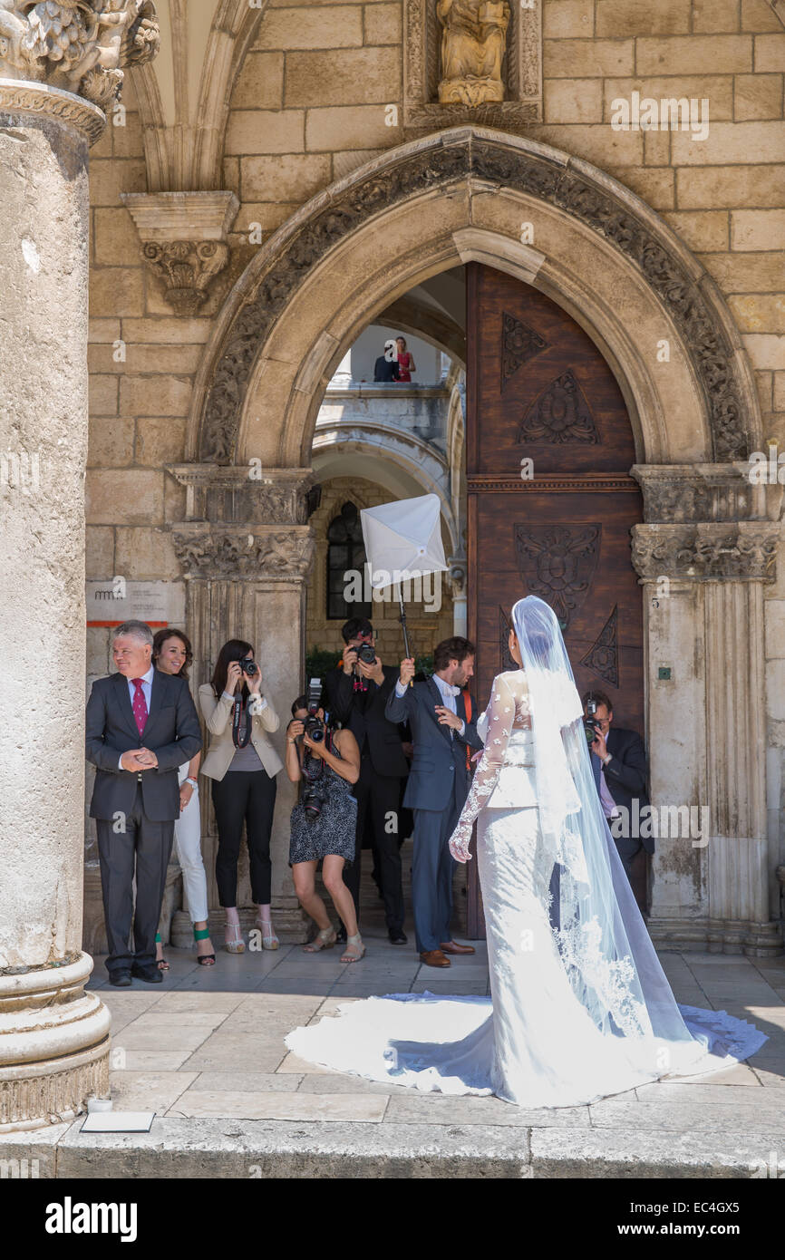 The wedding of Fabiola Beracasa and Jason Beckman in the Sponza Palace ...