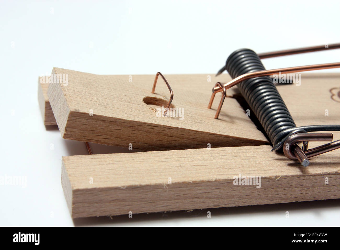 Metal spring trap hi-res stock photography and images - Alamy