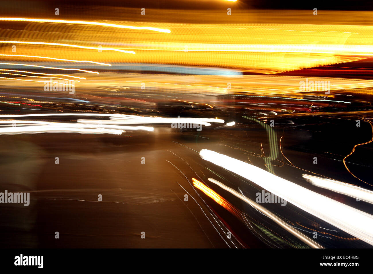 oncoming traffic contraflow Stock Photo - Alamy