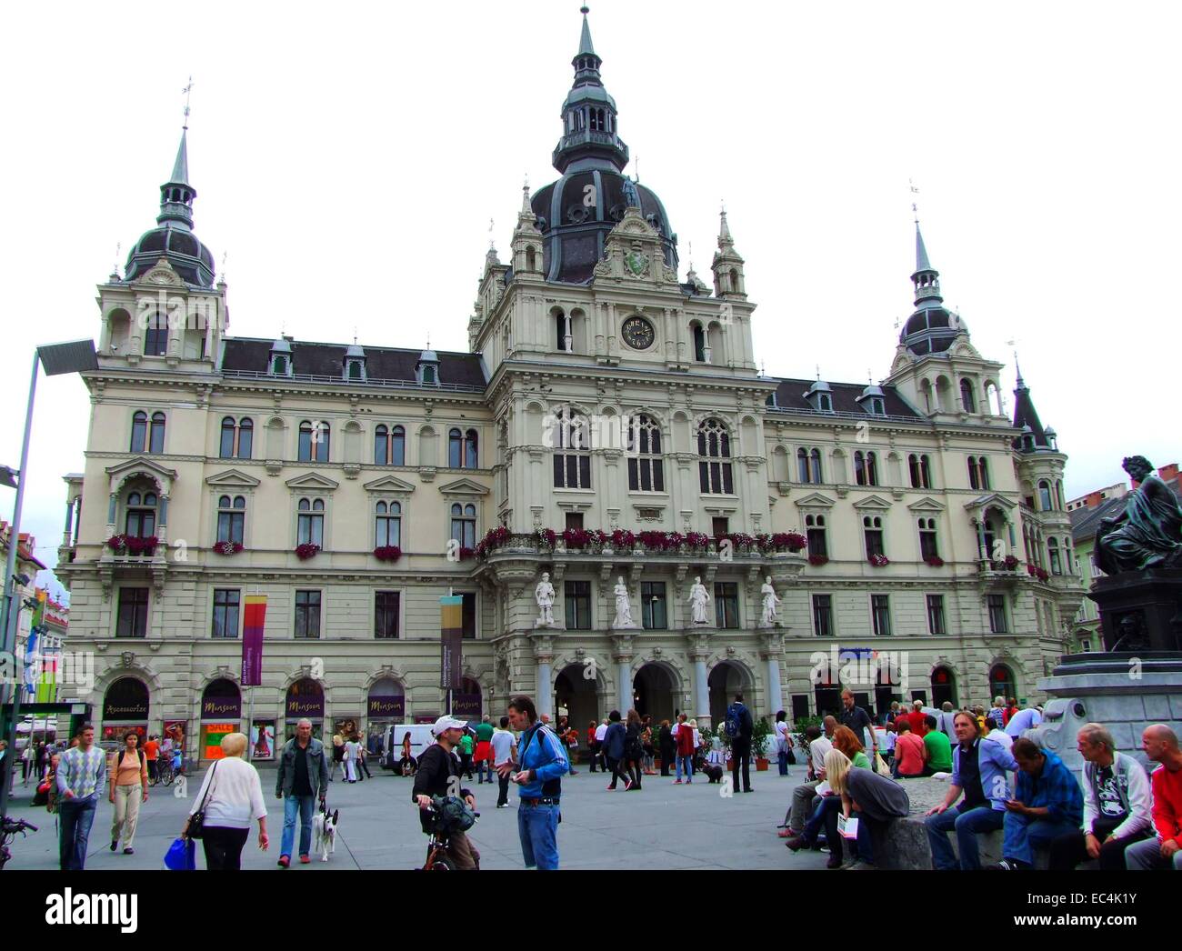 Graz Town Hall Stock Photo - Alamy