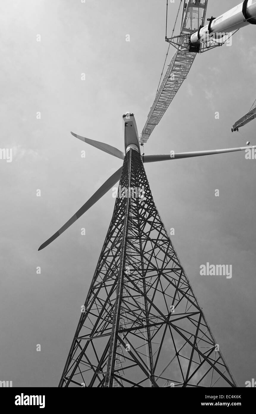 Lattice tower wind turbine hi-res stock photography and images - Alamy