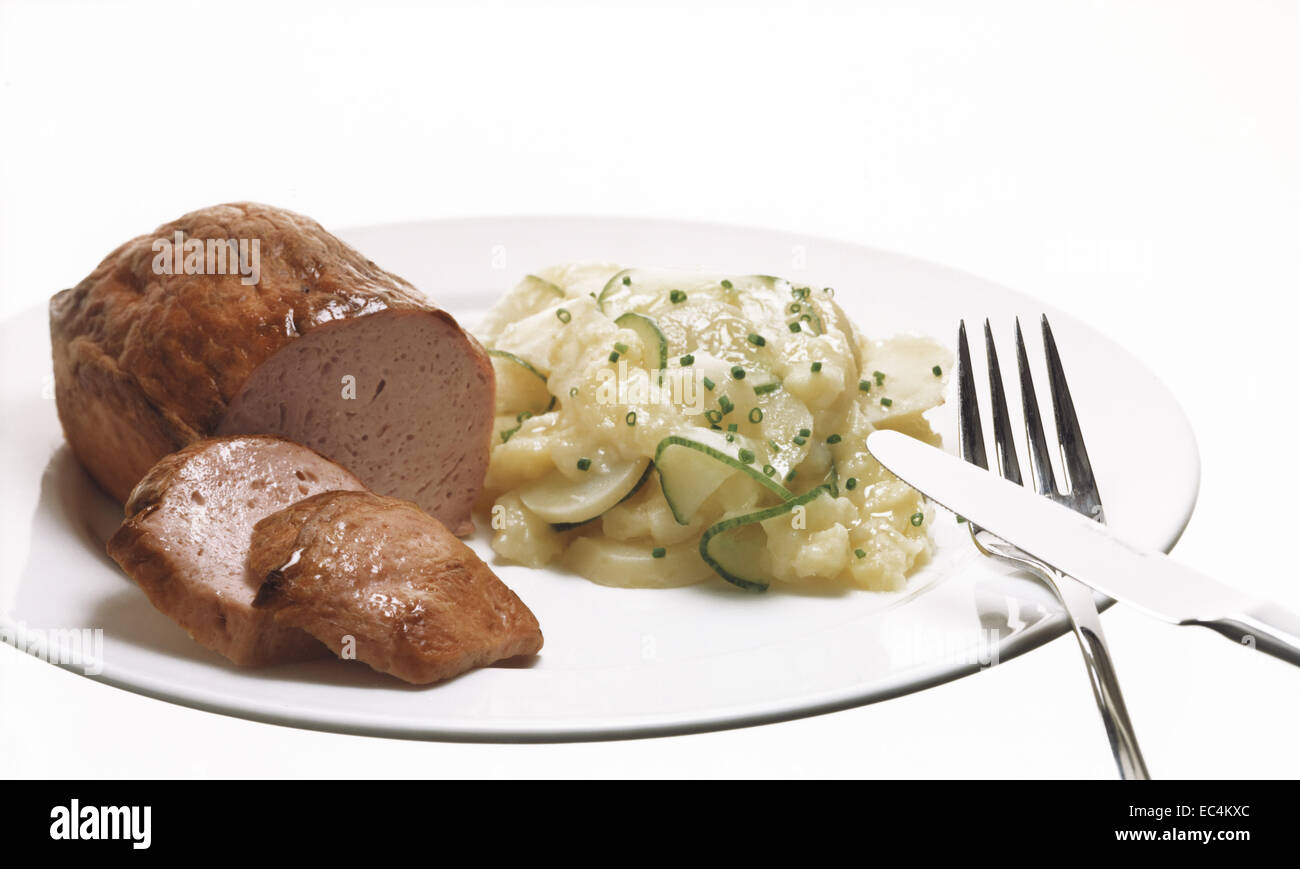 Bavarian liver cheese hi-res stock photography and images - Alamy