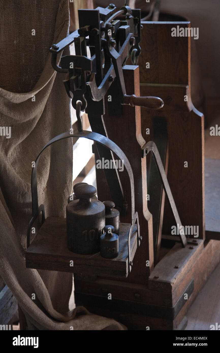 Old craftsman scale is still going strong Stock Photo - Alamy