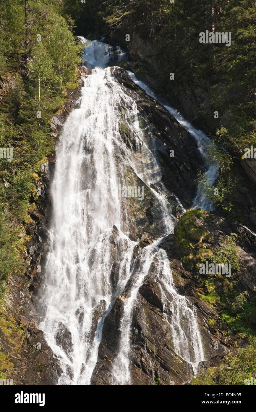 Dust waterfall in kals valley hi-res stock photography and images - Alamy