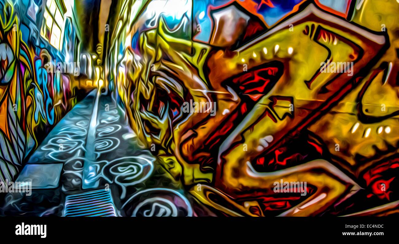Graffiti Lane High Resolution Stock Photography and Images - Alamy