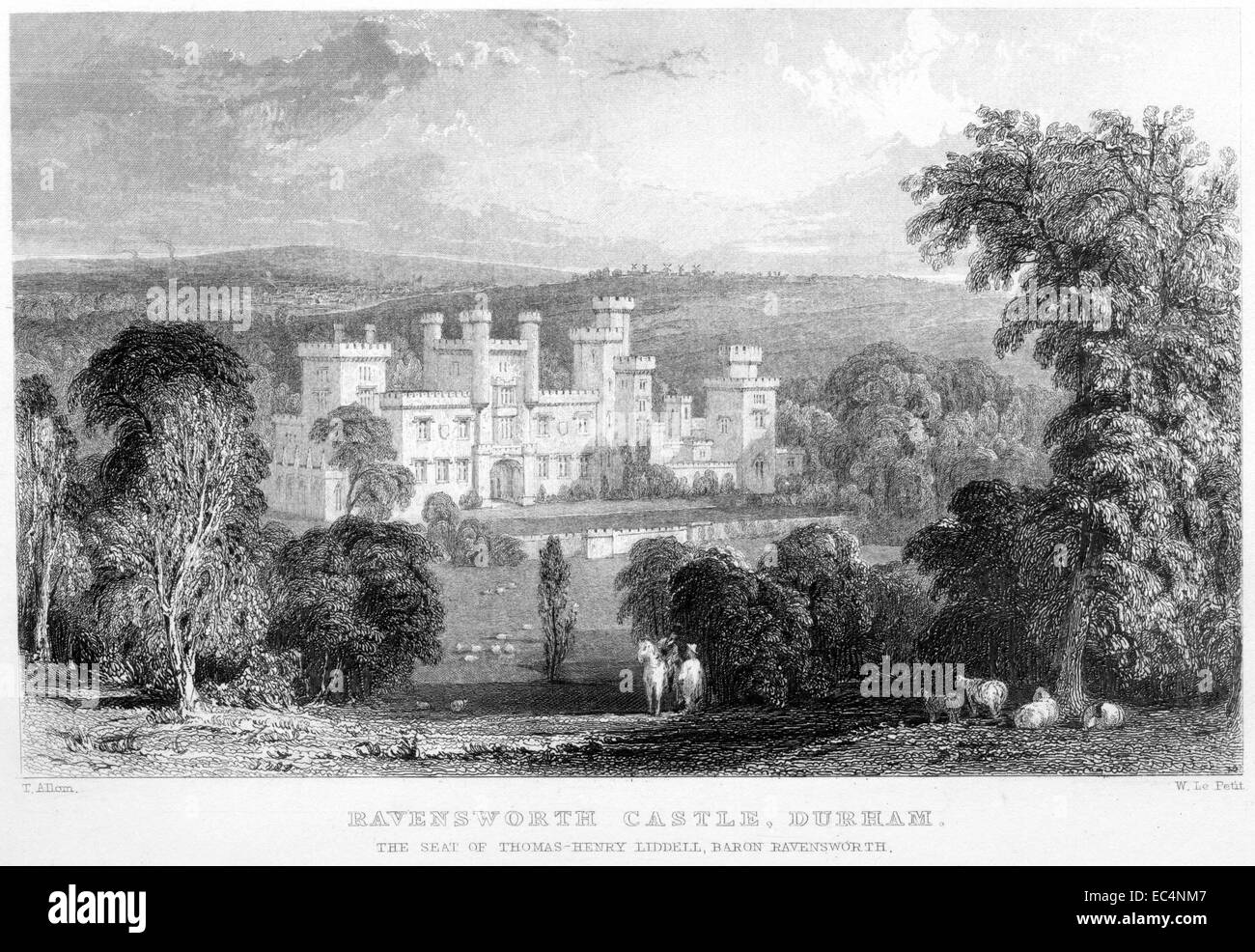 Ravensworth castle hi-res stock photography and images - Alamy