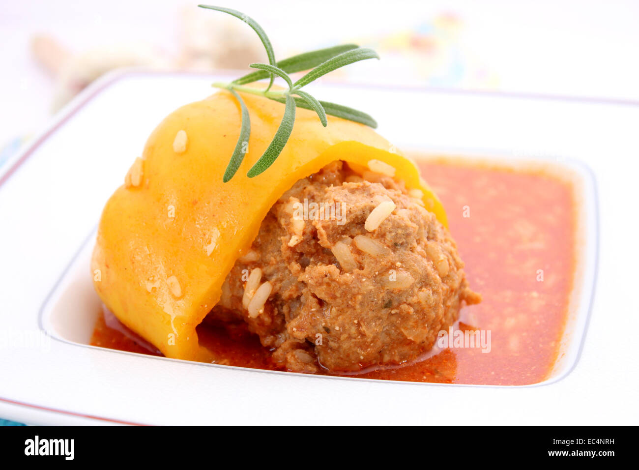 Prepare stuffed peppers hi-res stock photography and images - Alamy
