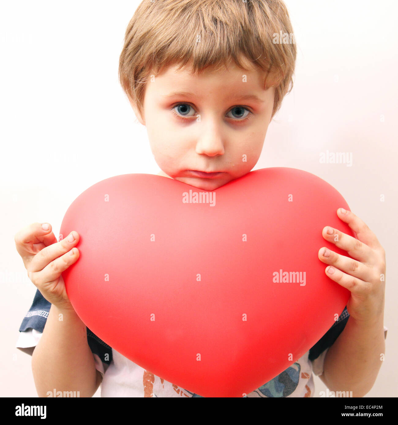 child with heart Stock Photo - Alamy