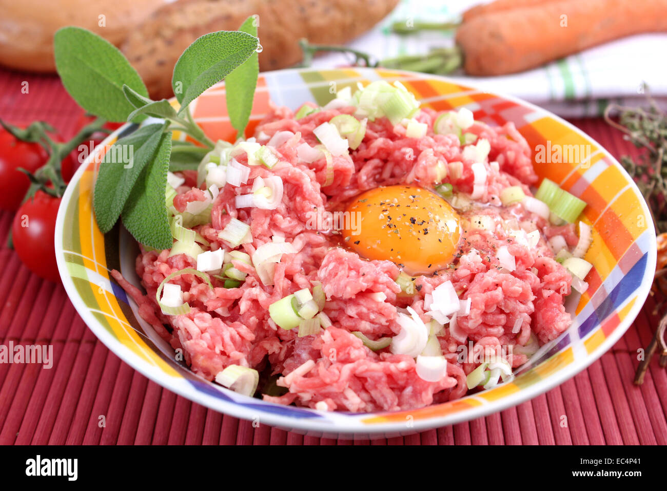 Meat and egg hi-res stock photography and images - Alamy